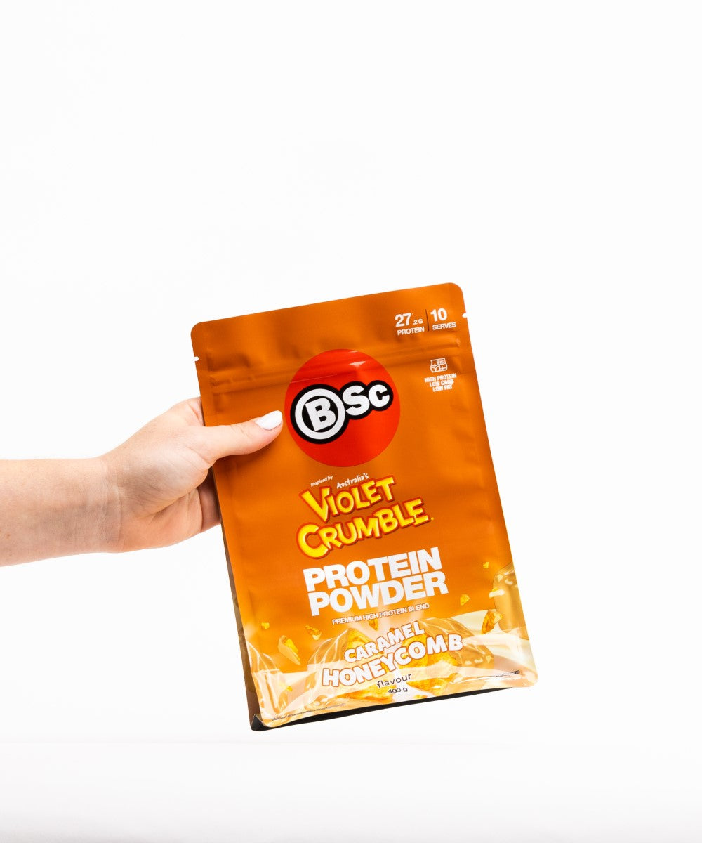 BSc x Violet Crumble Protein Powder