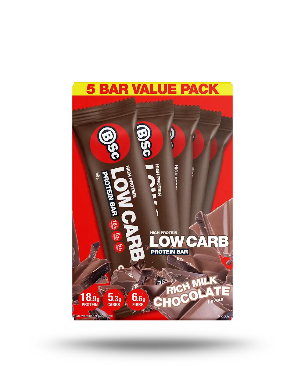 High Protein Low Carb Bar 5 Pack – BSc