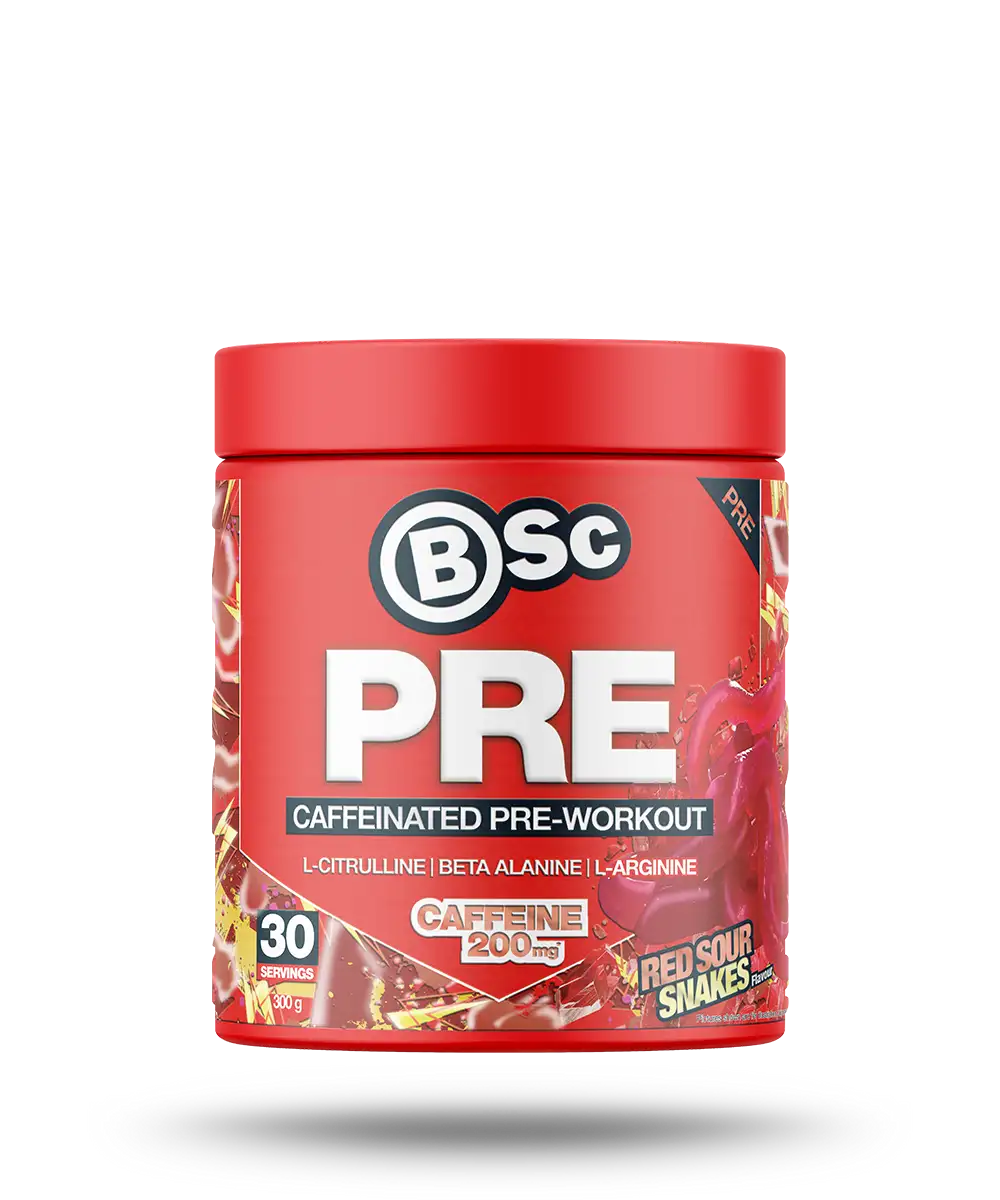 PRE Caffeinated Pre-Workout – BSc Supplements