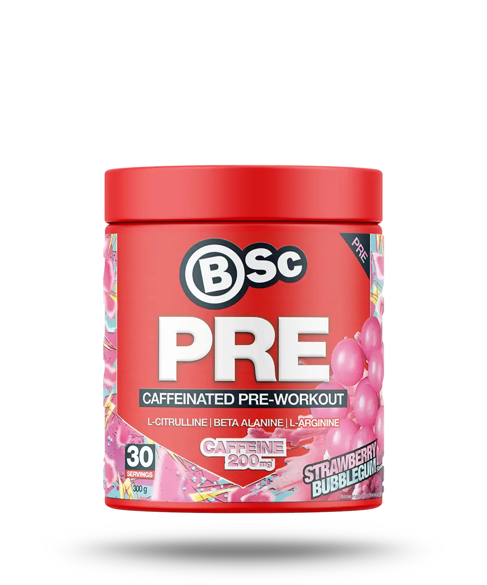 PRE Caffeinated Pre-Workout - HASTA BATCH TESTED – BSc